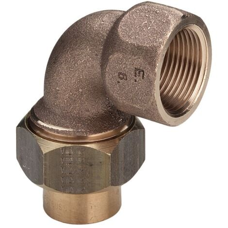 Viega Winkelverschraubung 94096G konischdichtend in 18mm x Rp1/2 Rotguss
