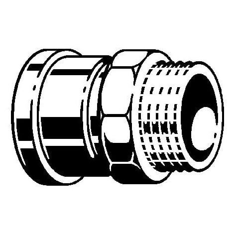 Viega Sanpress Inox G XL-Übergangsstück 0211XL (Gas) in d76,1xR2 1/2 ...