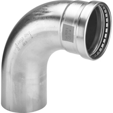 Viega Bogen Sanpress Inox G XL 0216.1XL in 76,1mm Edelstahl