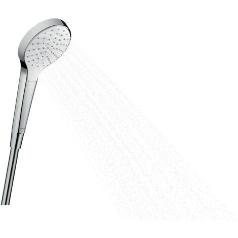 hansgrohe Croma S Handbrause 110mm 1jet 16l/min, Weiß/Chrom