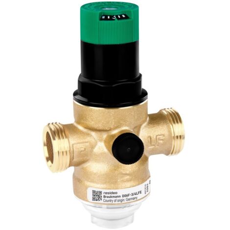 Resideo Druckminderer D06F-LF Messing bleifrei, LFE, R 1