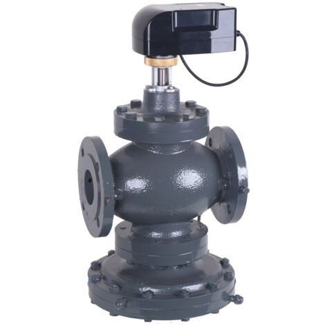 Resideo Druckunabhängiges Regelventil Kombi-QM, Grauguss, DN 100, 5500 ...