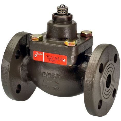 Danfoss Durchgangsventil VB2 DN 40 Kvs 25,0, PN 25, GGG40,3, mit Flansch