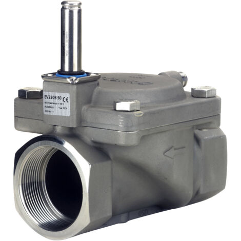 Danfoss Magnetventilgehäuse EV220B 50SS DN 50, G 2", Kvs 40,0, Rotguss