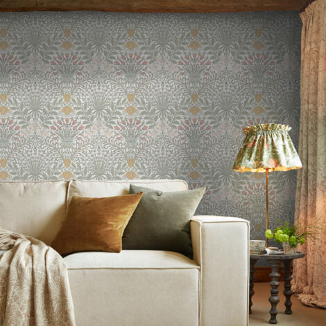 William Morris At Home Vliestapete Garden Grun 10mx52cm