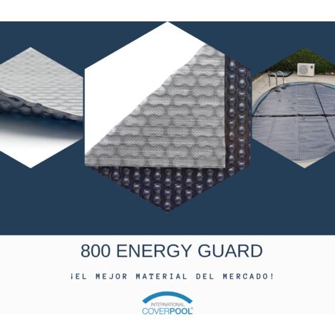Cubierta Térmica/ Manta Solar para piscina 800 micras Geobubble ...