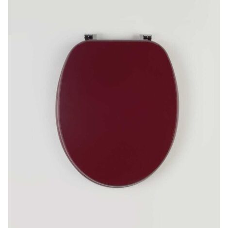 Asiento De Inodoro Universal De Color Rojo Amaranto