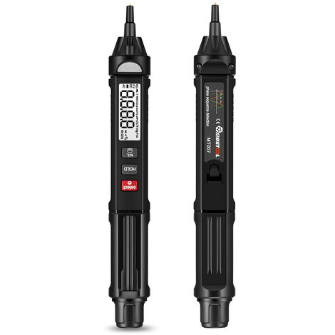 Detector de voltaje Probador de voltaje Multímetro Pantalla LCD ...