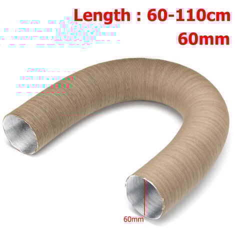 60mm tube pipe for diesel heater parking lot pipe ducts