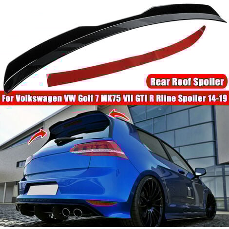 Glossy Painted Rear Roof Spoiler For Volkswagen VW Golf 7 MK75 VII GTI ...