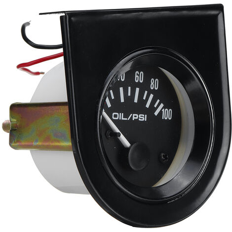 52mm Universal Car Pointer Oil Temperature Temp Meter Sensor Gauge LED ...