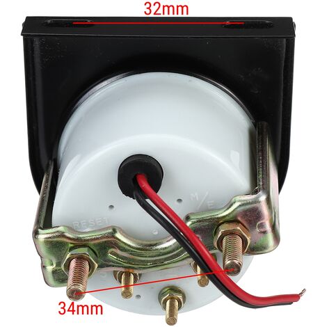 52mm Universal Car Pointer Oil Temperature Temp Meter Sensor Gauge LED ...