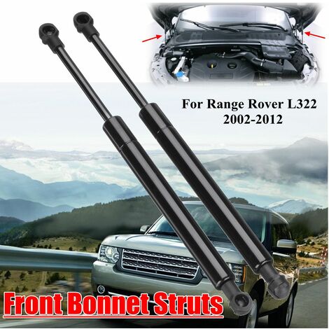 2x Front Bonnet Hood Support Gas Struts For Range Rover L322 2002-2012 ...