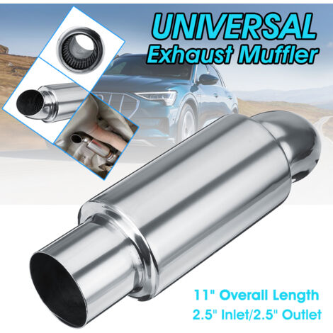 1PC 2.5 '' Universal Inlet Stainless Steel Car Exhaust Downpipe Plug ...