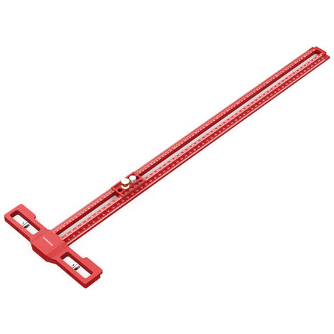 T-Shaped Marking Ruler, Multifunction Woodworking Tool Ruler 600mm
