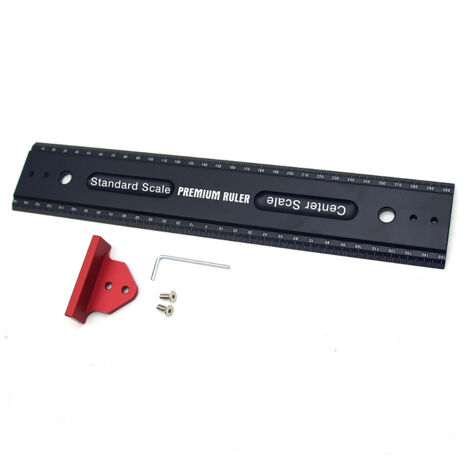 900mm Aluminum Alloy Square Multifunctional Measuring Ruler Marking ...