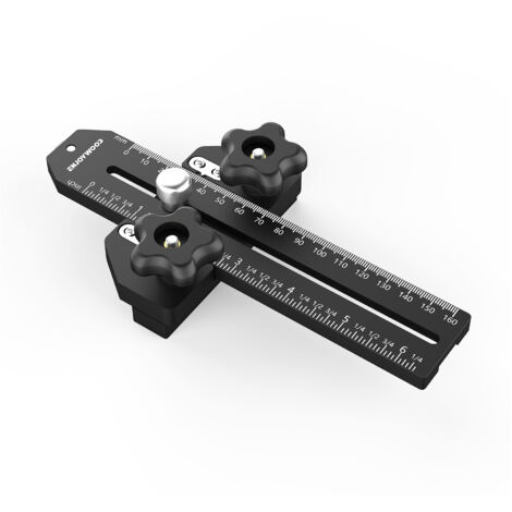 Sliding Ruler for Wood Press Black High-Quality Material Precise ...