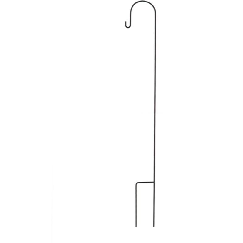 Crochet de berger en fer - Noir - Taille M - L 18,1 x H 140 cm ...