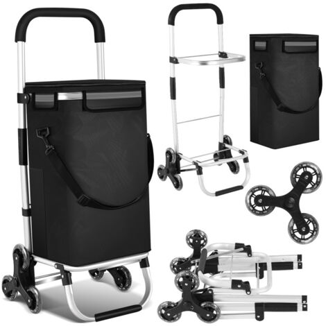 Hengda Chariot de course pliable à 6 Roues Chariot pliable portable en ...