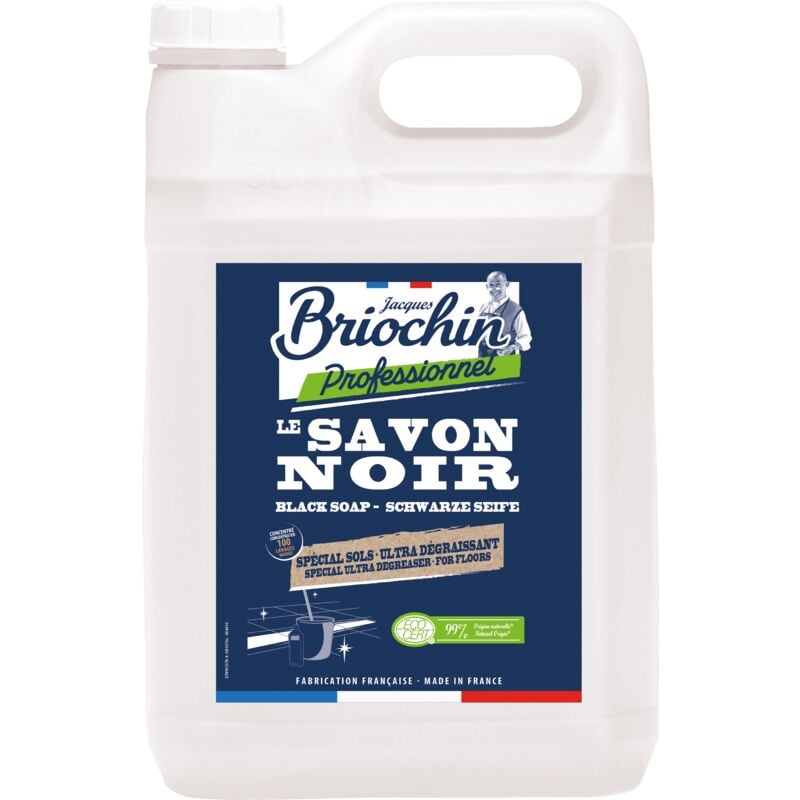 SAVON NOIR SOLS ECOCERT - 5L - Briochin professionnel