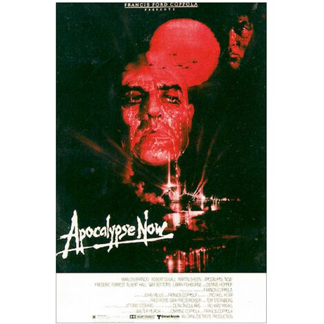 Apocalypse now Poster face, moon, bridge, helicopters