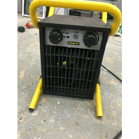 Stanley Elektroheizgerät 2000W - 20m² - Mit einstellbarem Thermostat