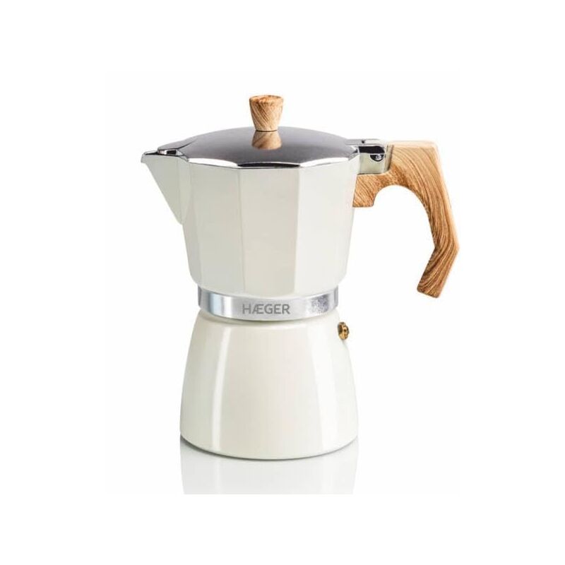 Hag Machine à café italienne moka 6 beige