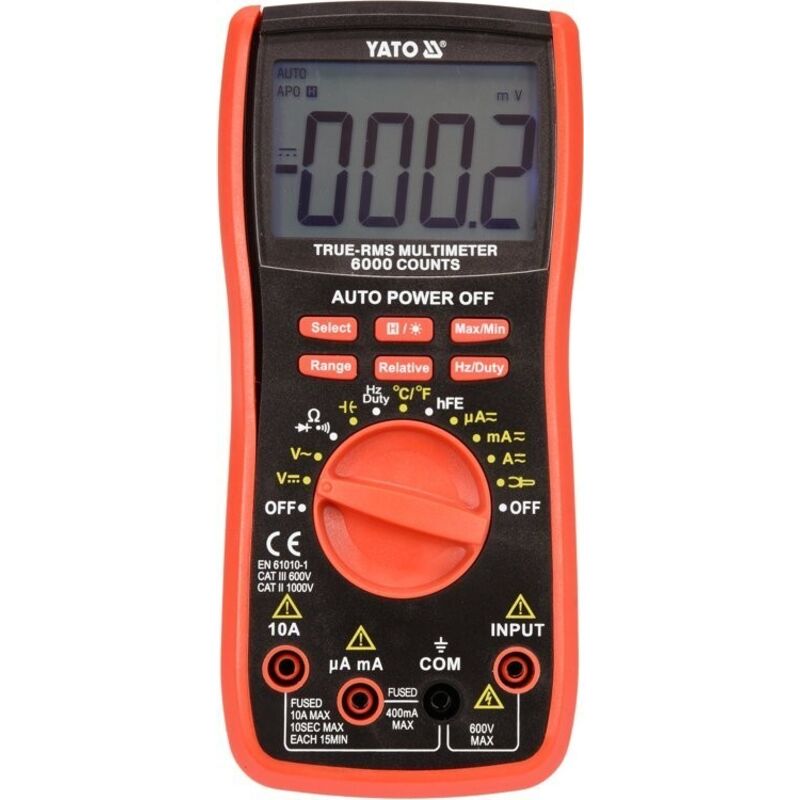 Yato YT-73085 multimètre Multimètre numérique