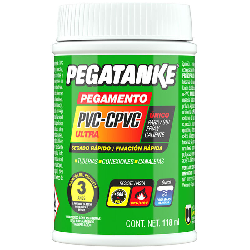 Pegatanke pvc-cpvc 118ml