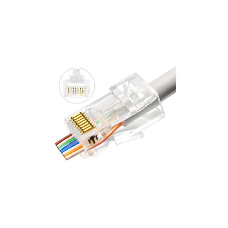 Lanview LVN125306 RJ45 connector Transparent