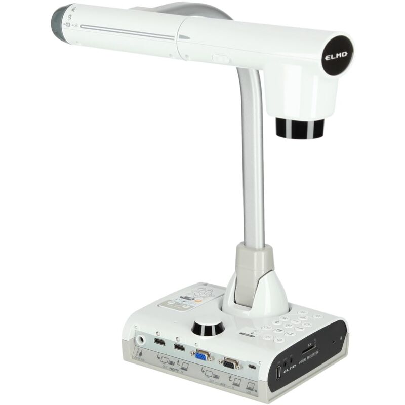 Elmo Caméra TT-12G de documents Noir, White 25,4 / 2,3 mm (1 / 2,3 ...