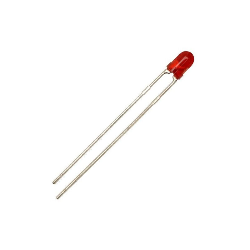 Led Diode 5mm Rouge 750-1560 Mcd Lens Rouge Oshr54a4b-kl