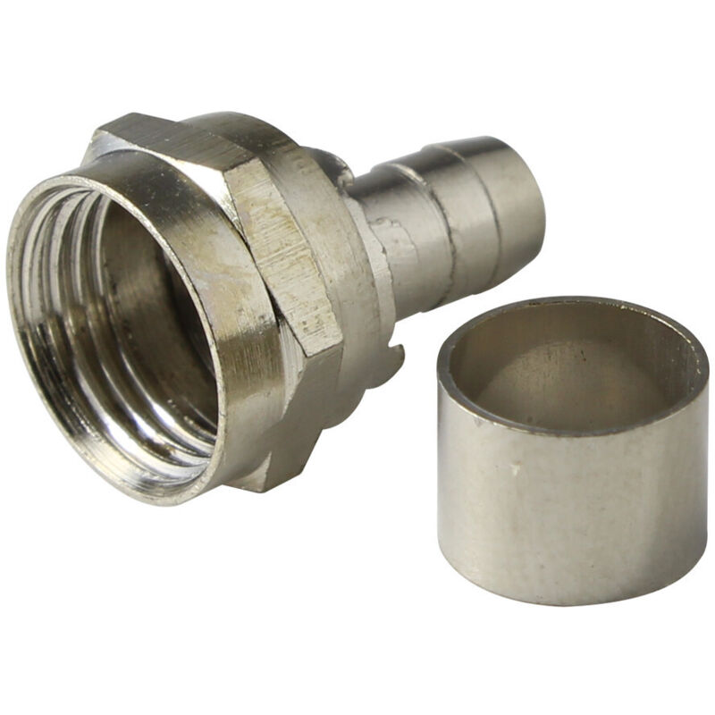 Connecteur coaxial F mâle 5mm Rg58 19.450/58