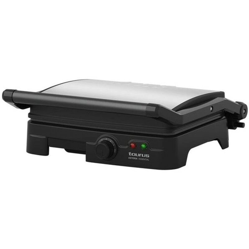 Taurus Asteria Essential - Grill, plancha, 2200W, grande surface de 28x22cm, plaque supérieure ...