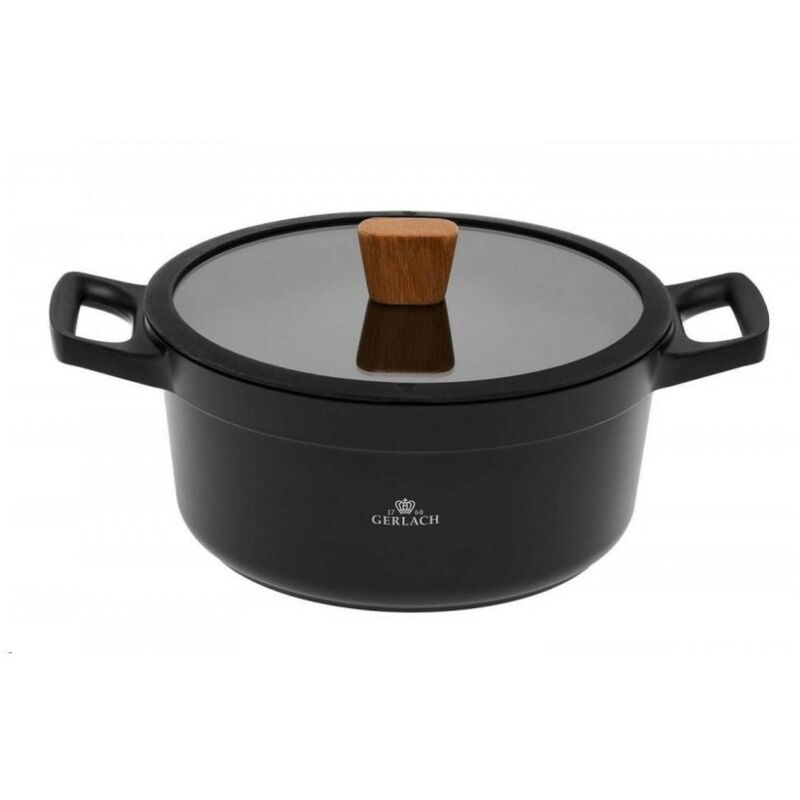 Gerlach 1760 Natur Pot De Induction Couvercle en céramique Fond en ...