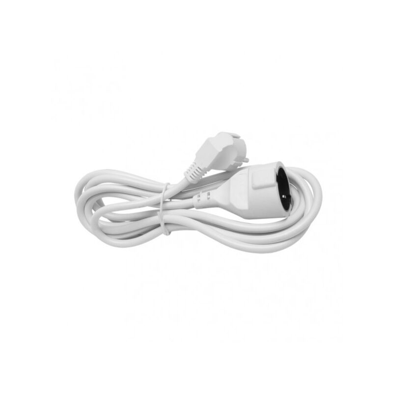 Extension dede fiche électrique cable 3m 3gx1,5mm cuivre 3500w max