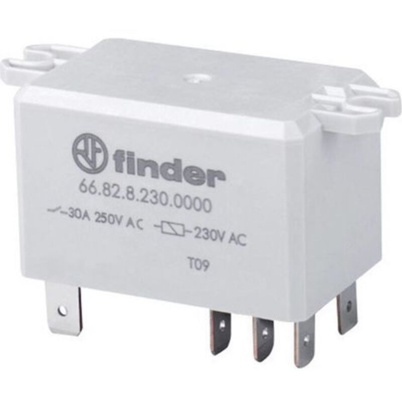 FINDER 66.82 RELE 24VDC 2Ctos 30Amp
