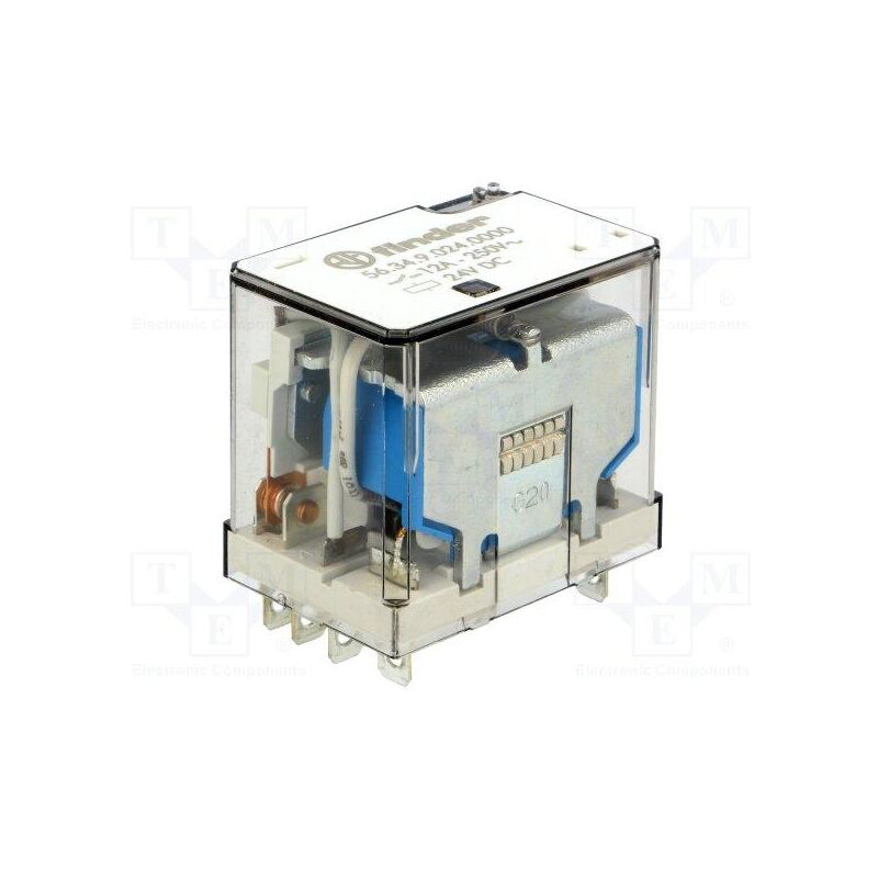 FINDER 56.34 RELE 24VDC 4Ctos 12Amp