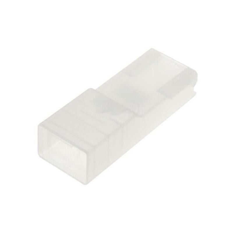 Cache terminal femelle Faston 6,3mm avec support de couleur naturelle ...