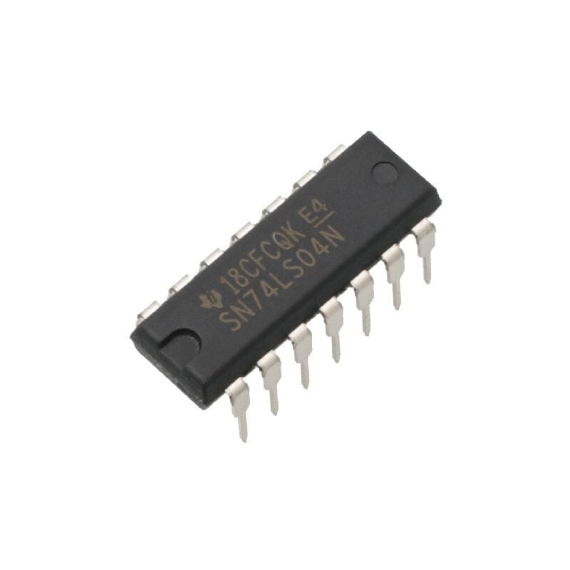 Digital Hex Inverters Dip14 Sn74ls04n 74ls04