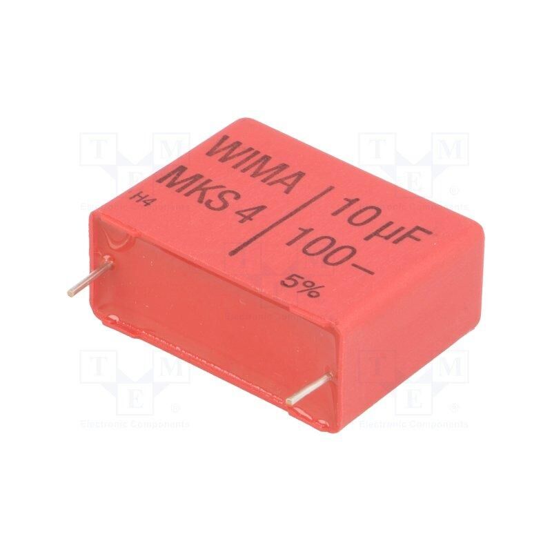 Condensateur en polyester 10uf 100v R27,5mm 10mf 10mf100vr27
