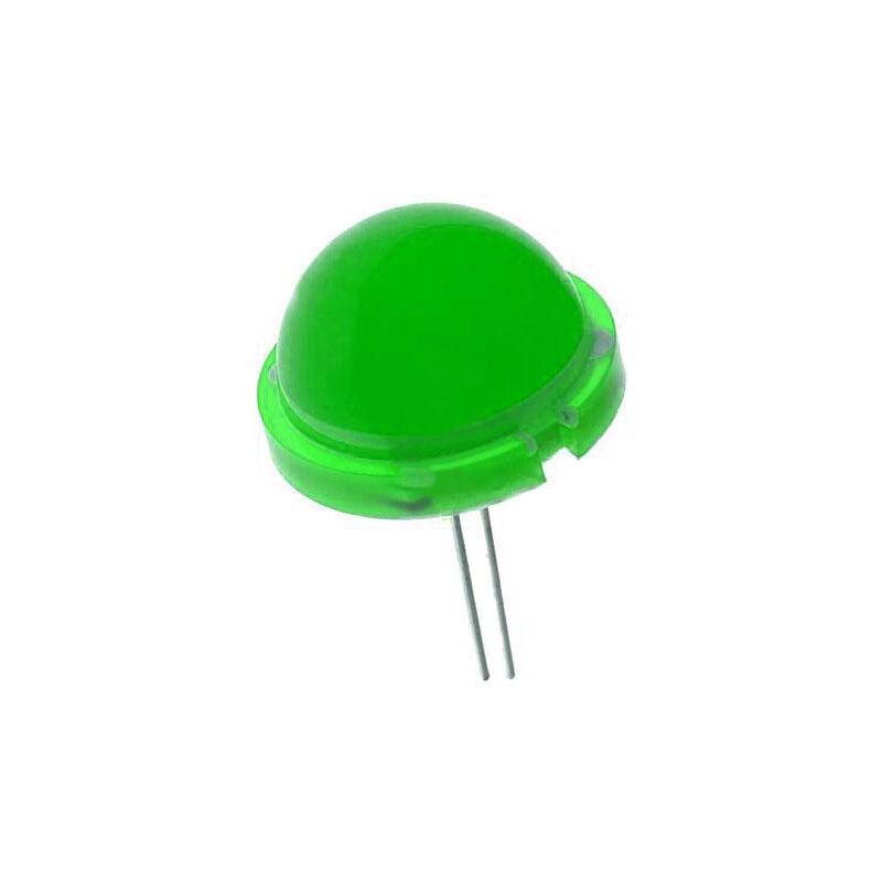 Diode verte 20mm 75mcd Dlc2-6sgd Led20mm/vert