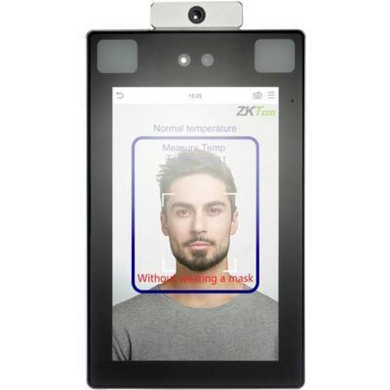 Contrôle d'accès Détection de la fièvre et Mask Zkteco Profacex-td