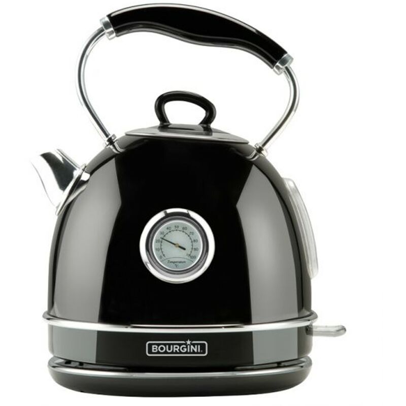 nostalgic thermo kettle bourgini nostalgic thermo kettle black 1.7l