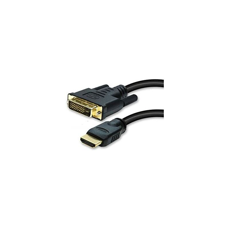 Câble HDMI Type A -> DVI (24 +1) M / M 2,00 m noir
