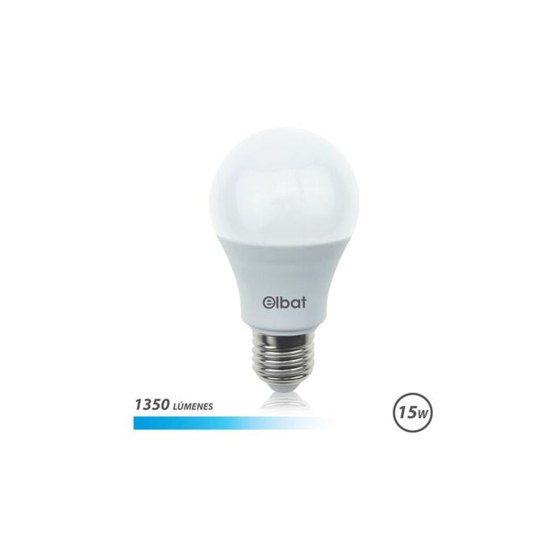 Elbat led bulb a60 15w e27 1350lm - 6500k cold light