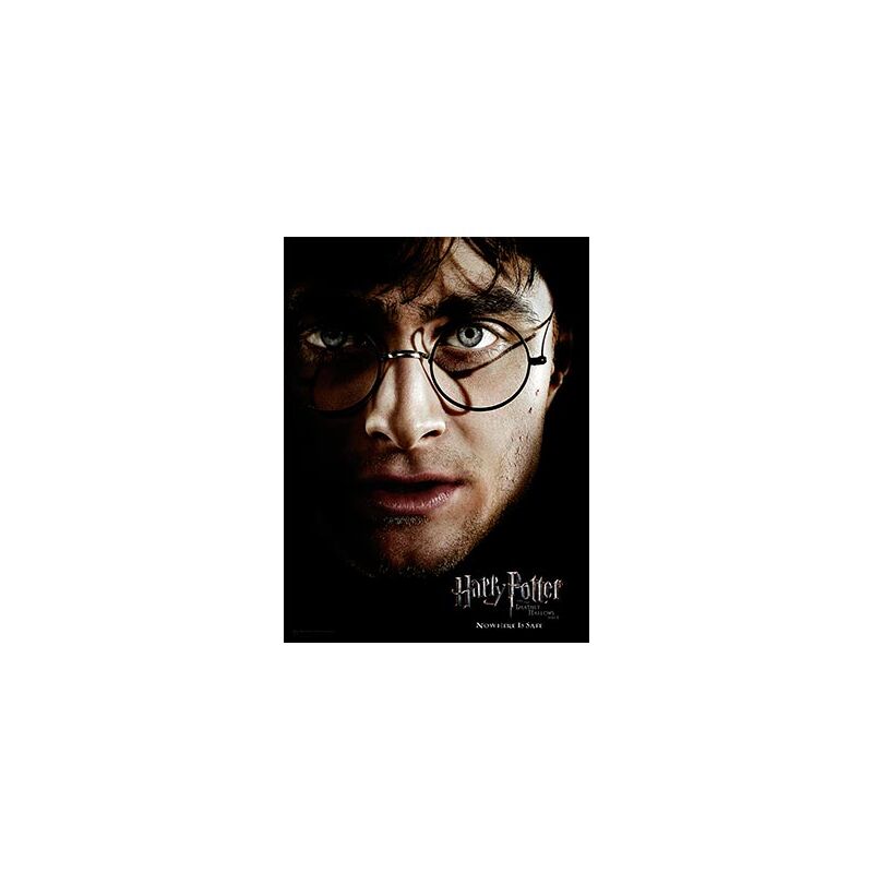 SD TOYS Harry Potter - Impression en Verre - Harry Face- 30X40 Cm