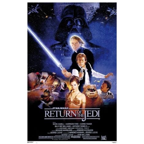 Affiche star wars le retour du jedi