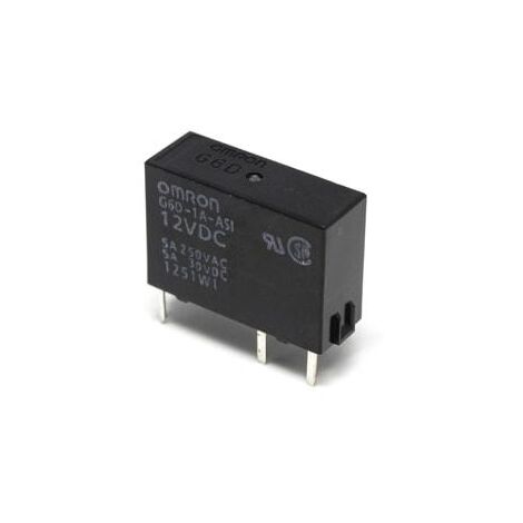 Relais 12vdc 1cto 5a 250vac Omron G6d-1a-asi-12dc