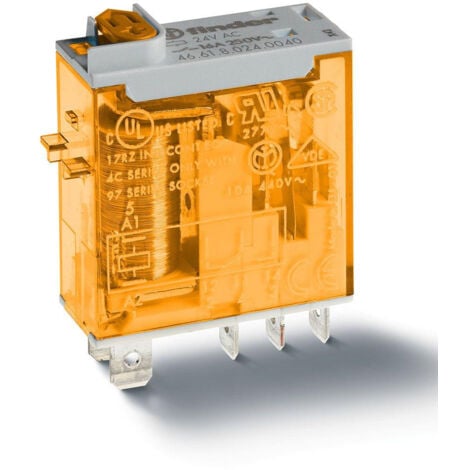 Relais Finder 24vac 1cto 46.61.8.024 46.61.8.024.024.0040